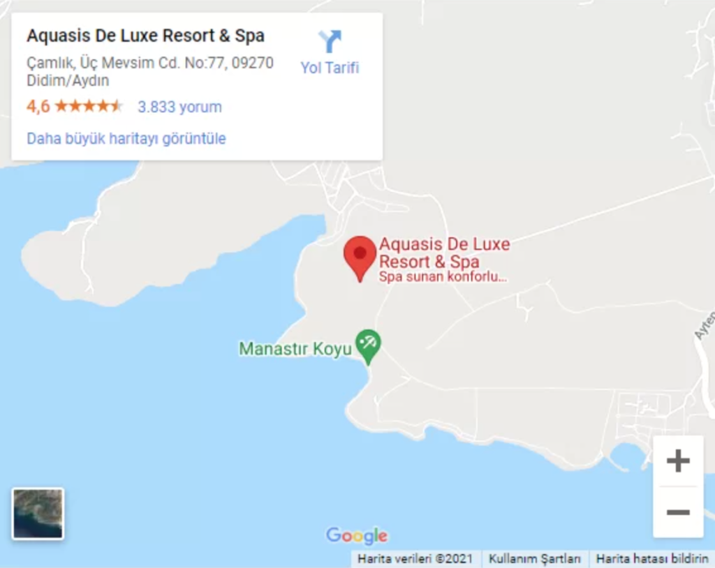 harita | Aquasis Deluxe Resort & Spa